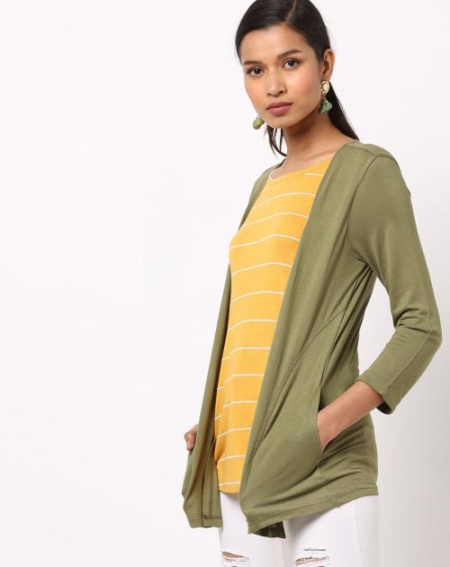 Buy Striped Twofer Top with Insert Pockets Online at Best Prices in ...