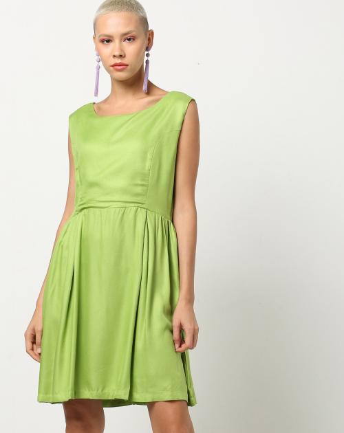 Buy Sleeveless A-line Dress Online at Best Prices in India - JioMart.