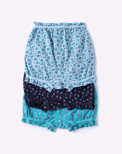 Buy Pack of 3 Printed Bloomers Online at Best Prices in India - JioMart.
