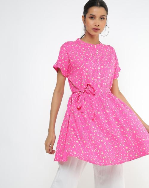 Buy Floral Print Flared Tunic Online at Best Prices in India - JioMart.