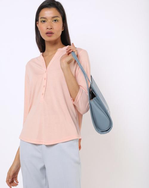 Buy Shirt Top with Lace Inserts Online at Best Prices in India - JioMart.