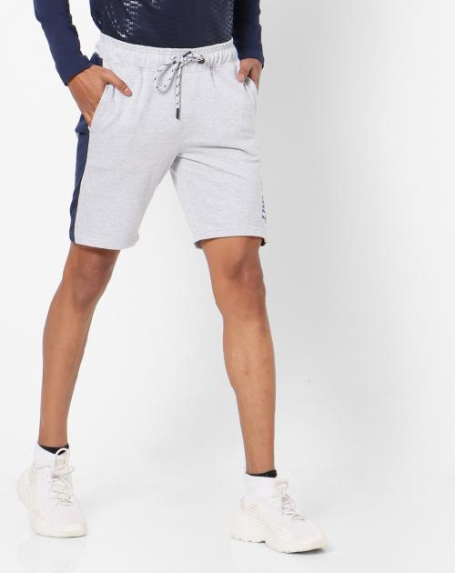 Buy VR Drawstring Shorts with Contrast Panels Online at Best Prices in ...