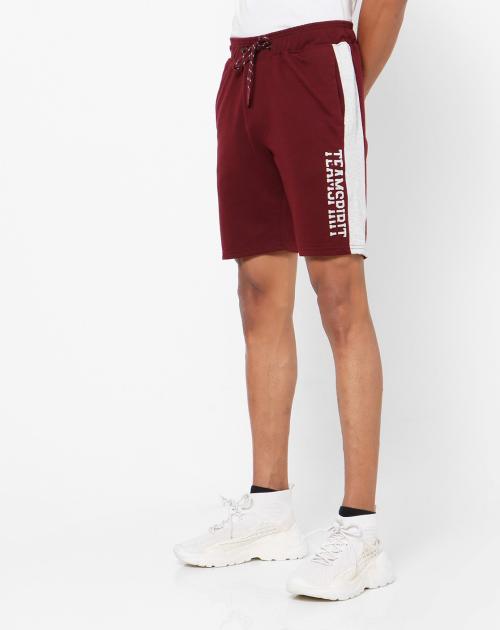 Buy VR Drawstring Shorts with Contrast Panels Online at Best Prices in ...