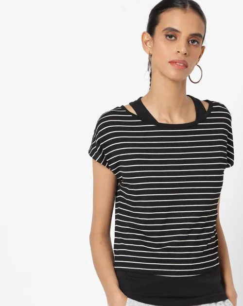Buy Striped Twofer Top Online at Best Prices in India - JioMart.