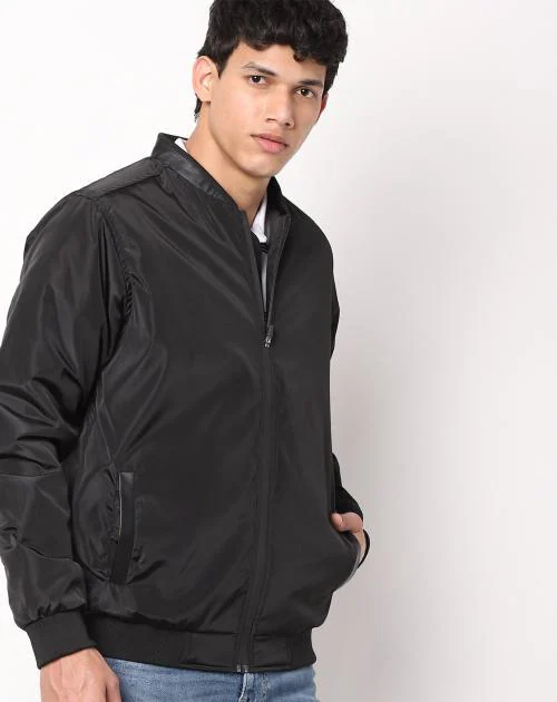 Buy Textured Bomber Jacket Online at Best Prices in India - JioMart.