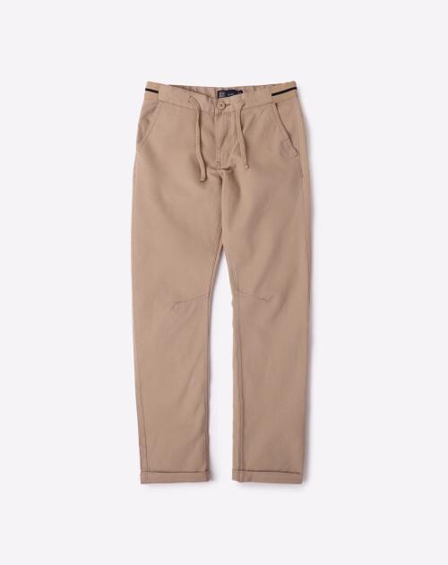 Buy Mid-Rise Chinos with Drawstring Waist Online at Best Prices in ...