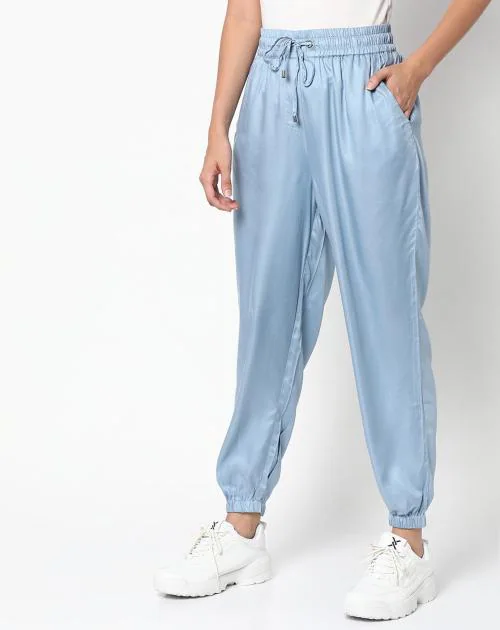 Buy Jogger Pants with Drawstring Waist Online at Best Prices in India ...