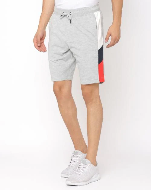 Buy Shorts with Contrast Side Panels Online at Best Prices in India ...