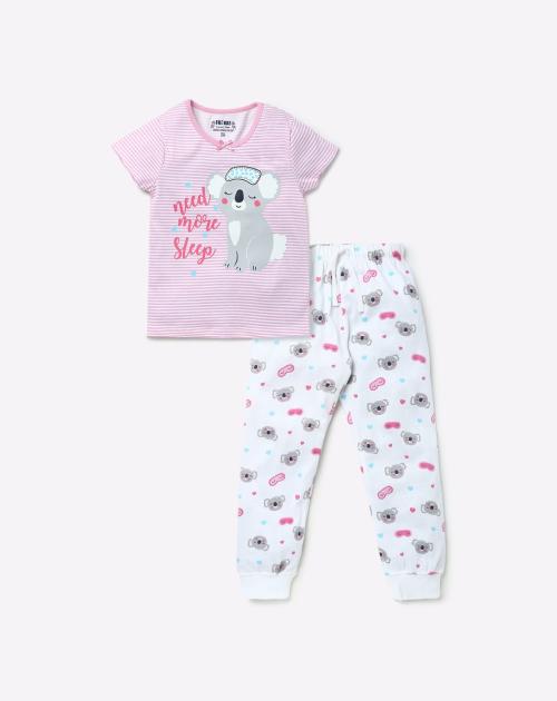 Buy Printed Top with Pyjamas Online at Best Prices in India - JioMart.