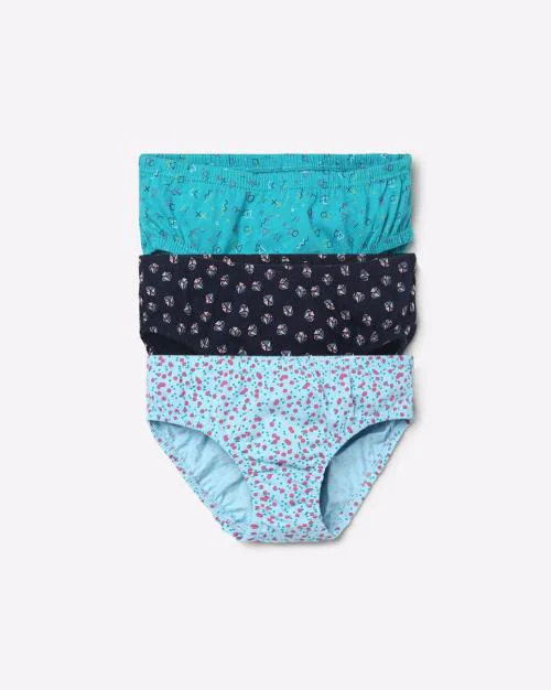 Buy Pack of 3 Printed Briefs with Concealed Waistband Online at Best ...
