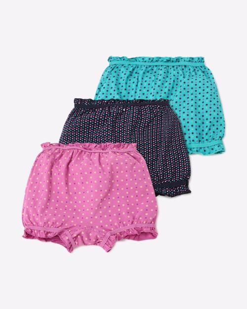 Buy Pack of 3 Printed Bloomers Online at Best Prices in India - JioMart.