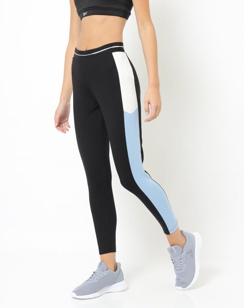 Buy Mid-Rise Legging with Contrast Panels Online at Best Prices in India - JioMart.