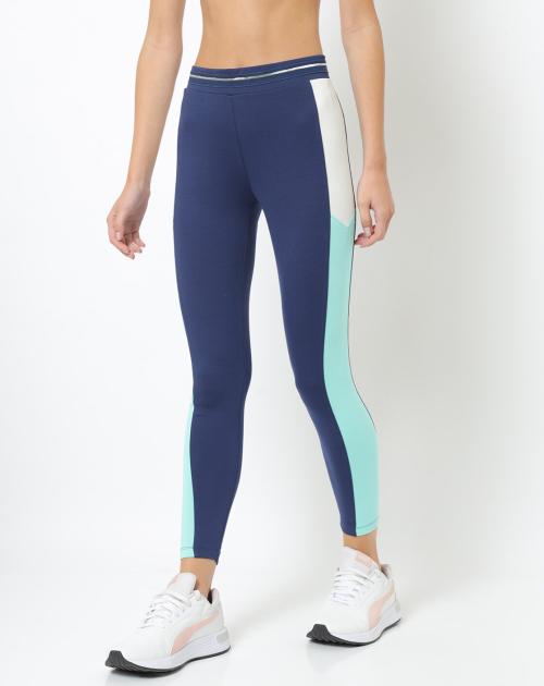Buy Mid-Rise Legging with Contrast Panels Online at Best Prices in India - JioMart.