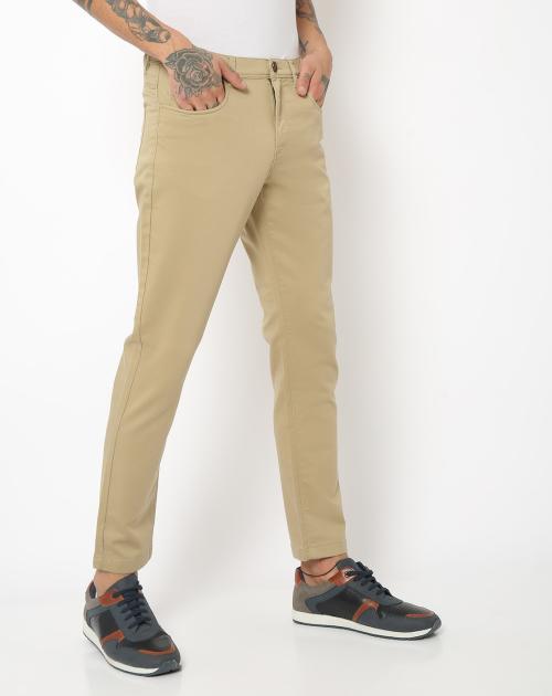 Buy Slim Fit 5-pocket Chinos Online at Best Prices in India - JioMart.