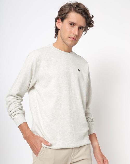 Buy Knitted Round-Neck Sweatshirt Online at Best Prices in India - JioMart.