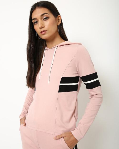 Buy Hoodie with Contrast Panels Online at Best Prices in India - JioMart.