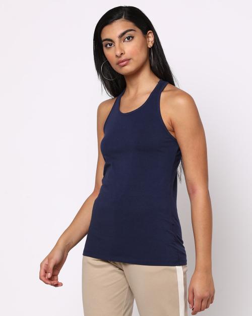 Buy Round-Neck Twofer Top Online at Best Prices in India - JioMart.