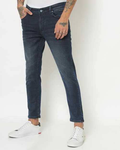 Buy Low-Rise Cropped Fit Jeans Online at Best Prices in India - JioMart.