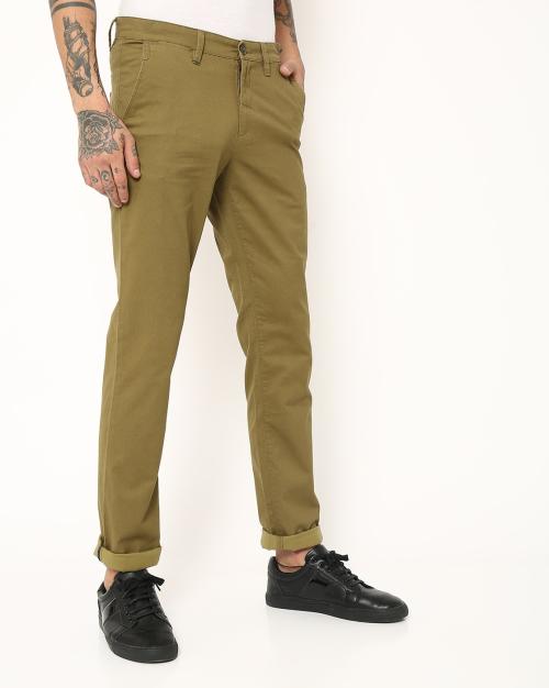 Buy Skinny Chinos with Insert Pockets Online at Best Prices in India ...
