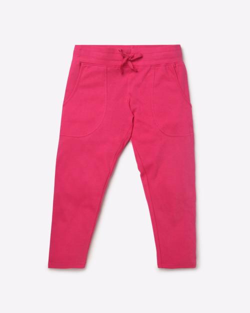Buy Girls Track Pants with Drawstring Fastening Online at Best Prices ...