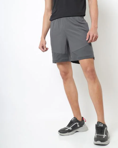 Buy Racquet Panelled Quick-Dry Shorts with Insert Pockets Online at ...