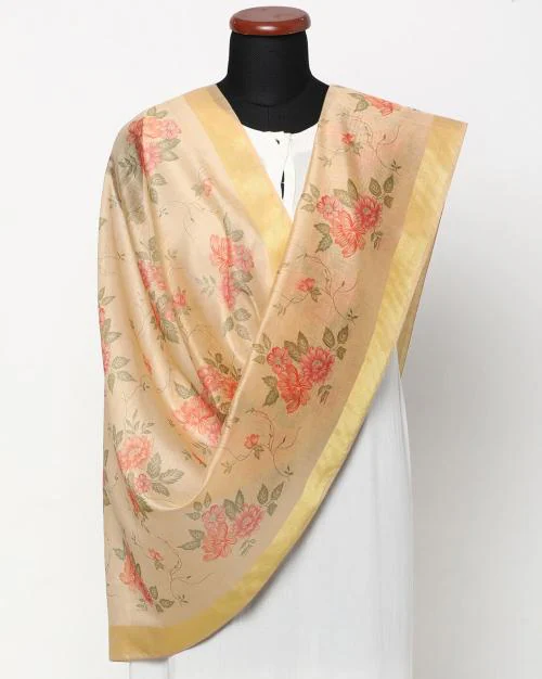 Buy Floral Print Dupatta Online at Best Prices in India - JioMart.