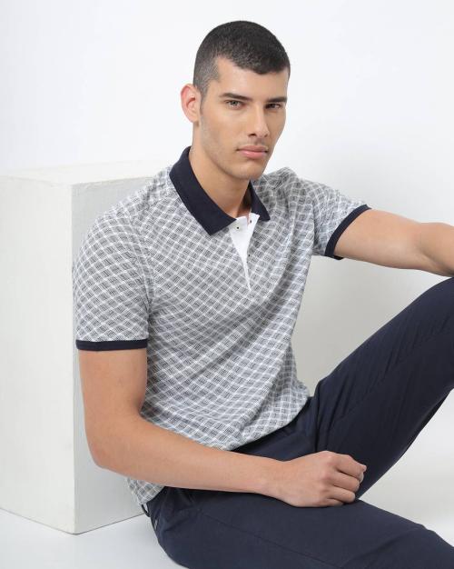 Buy Checked Polo T-shirt Online at Best Prices in India - JioMart.