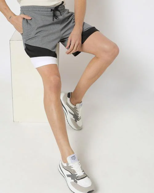 Buy Colourblock Shorts Online at Best Prices in India - JioMart.