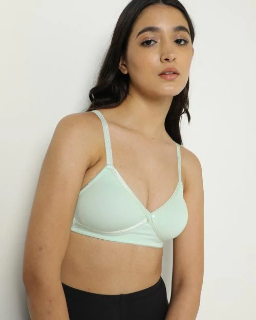 Buy Non Padded Non Wired Cotton Soft Bra EC03 Online at Best Prices in India - JioMart.