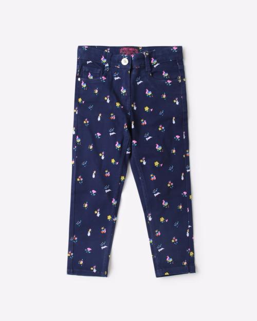 Buy Novelty Print Pants with Insert Pockets Online at Best Prices in ...