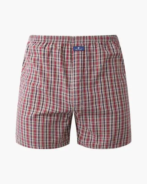 Buy Checked Boxers with Elasticated Waist Online at Best Prices in ...