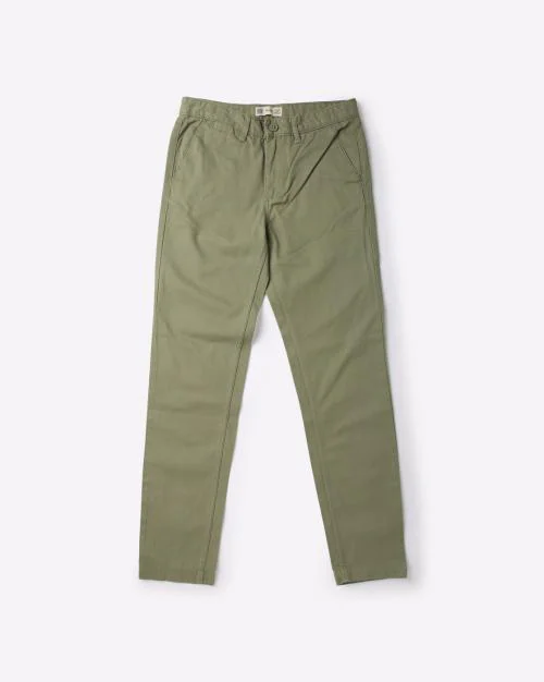Buy Boys Flat-Front Trousers with Insert Pockets Online at Best Prices ...