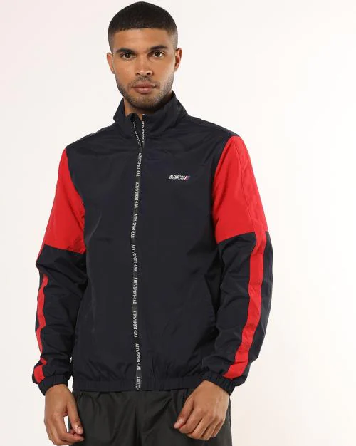 Buy Colourblock Zip-Front Jacket Online at Best Prices in India - JioMart.
