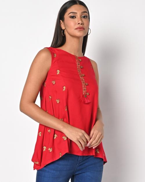 Buy Printed Flared Top Online at Best Prices in India - JioMart.