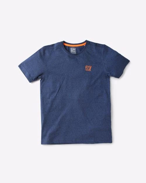 Buy Grindle Heathered Crew-Neck T-shirt Online at Best Prices in India ...