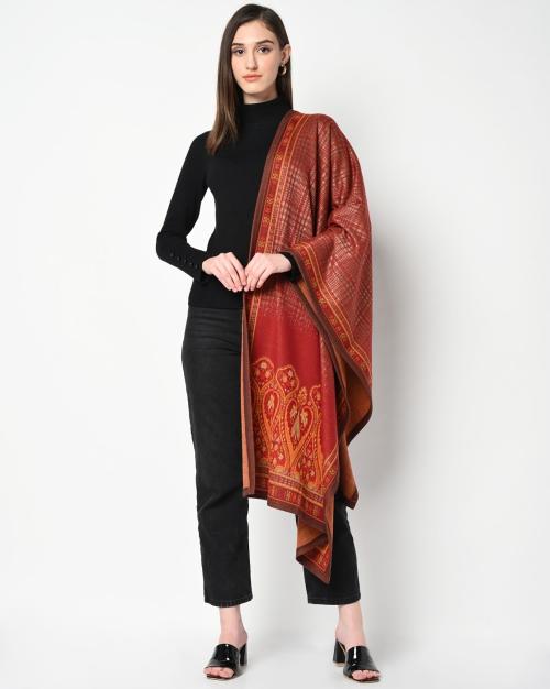 Buy Ethnic Print Winter Stole Online at Best Prices in India - JioMart.