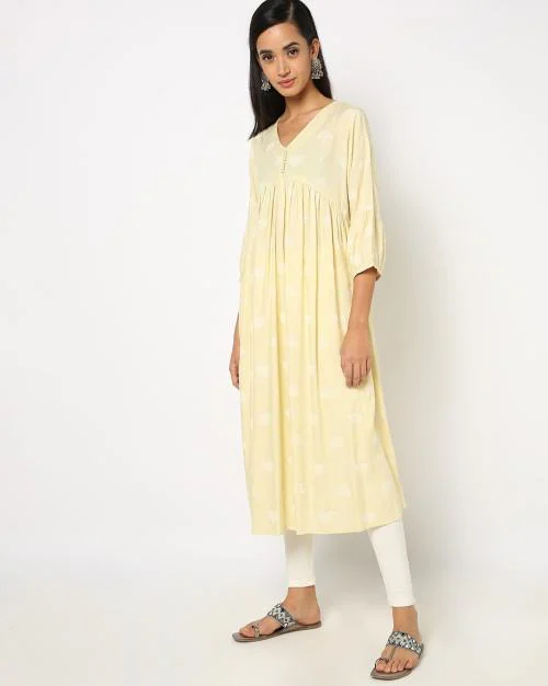 Buy Embroidered Flared Kurta Online at Best Prices in India - JioMart.