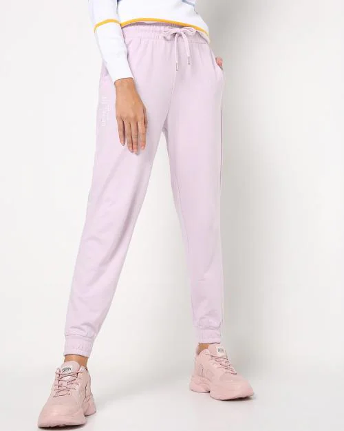 Buy Women High-Rise Joggers with Insert Pockets Online at Best Prices ...
