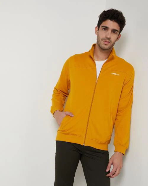 Buy Zip-Front Sweatshirt with Insert Pockets Online at Best Prices in ...