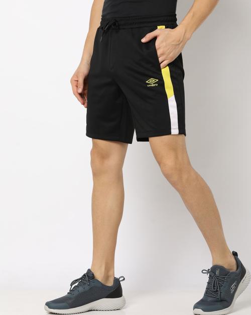 Buy Shorts with Side Contrast Panel Online at Best Prices in India ...