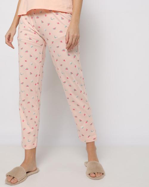 Buy Graphic Print Pyjama with Insert Pocket Online at Best Prices in ...