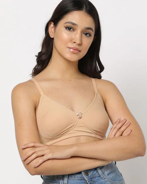 Buy Non Padded Non Wired Cotton Soft Bra EC14 Online at Best Prices in India - JioMart.
