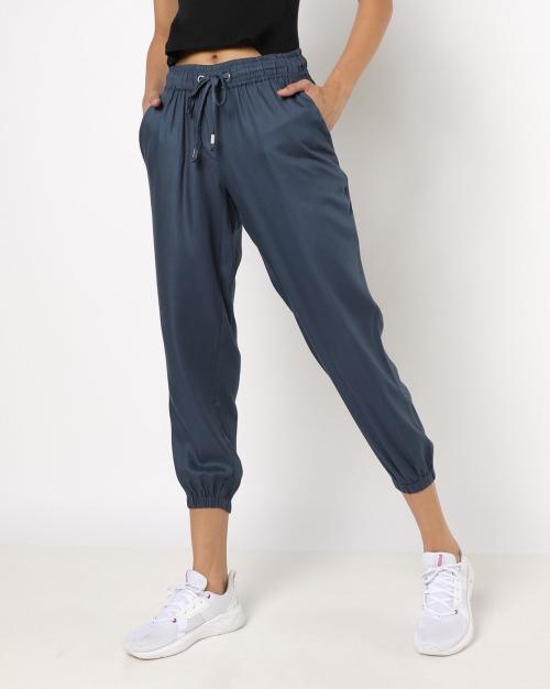 Buy Jogger Pants with Drawstring Waist Online at Best Prices in India ...