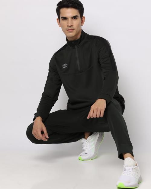 Buy Side Striped Zip-Front Tracksuit Online at Best Prices in India ...