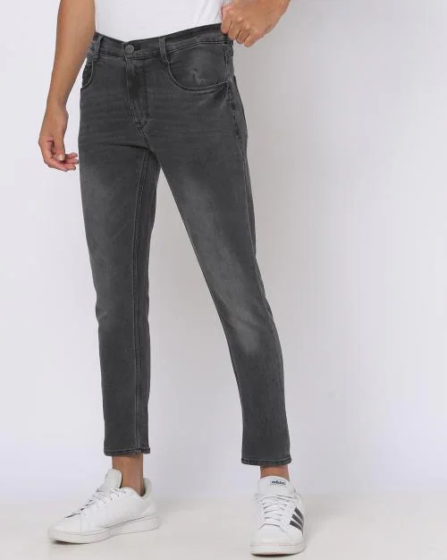 Buy Cropped Fit Jeans Online at Best Prices in India - JioMart.