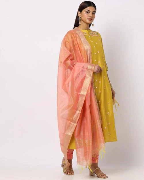 Buy Embroidered A-Line Kurta Set Online at Best Prices in India - JioMart.