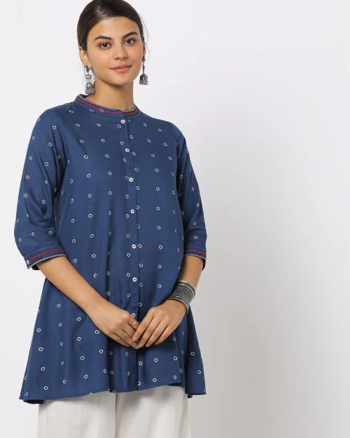 Buy Micro Print Tunic Online at Best Prices in India - JioMart.