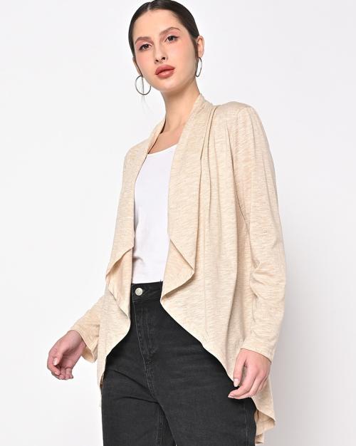 Buy Grindle Open-Front Waterfall Shrug Online at Best Prices in India ...