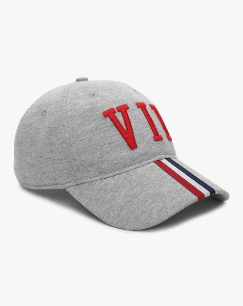 Buy Heathered Baseball Cap with Text Applique Online at Best Prices in ...