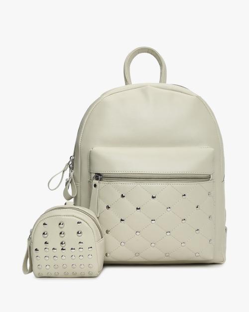 Buy Embellished Backpack with Pouch Online at Best Prices in India ...